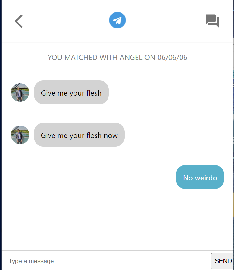 GitHub - DonaldBowler44/Tinder-Clone-Web-v1: A ReactJS Tinder clone detailing swipe ...