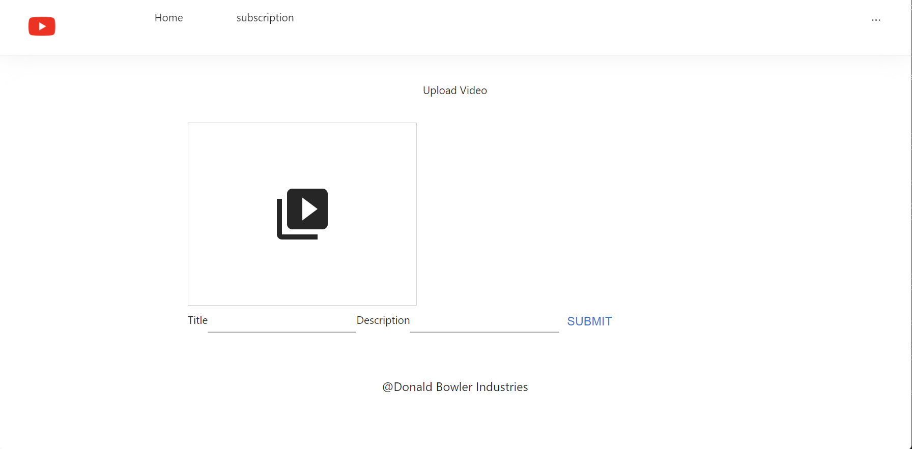 GitHub - DonaldBowler44/VideoServerSite: A project for a video website ...