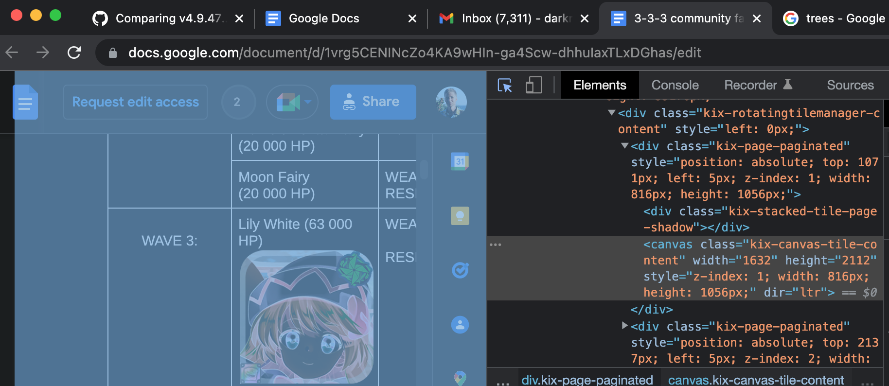 [Broken Website] Google Docs has inverted images · Issue #8730 · darkreader/darkreader · GitHub
