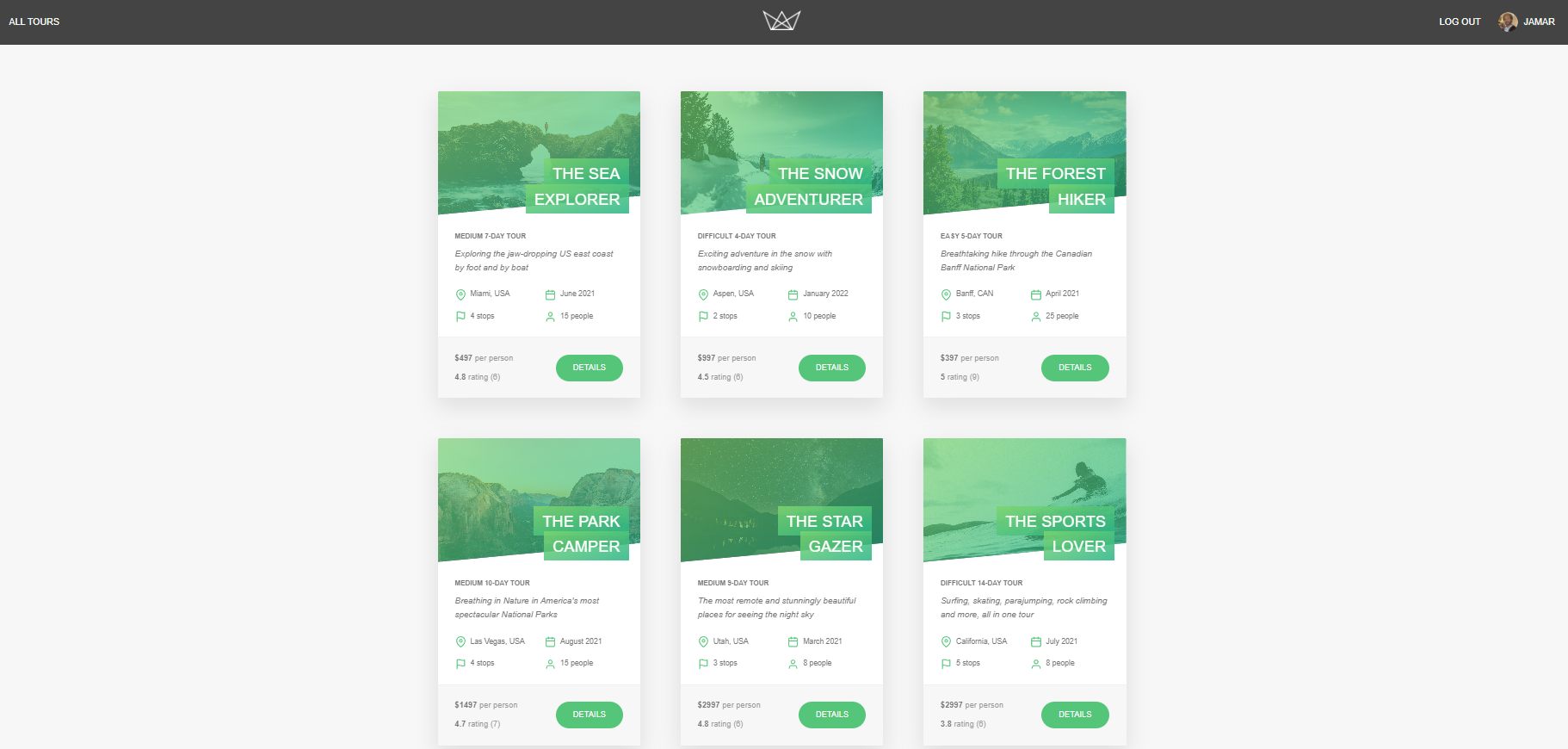 GitHub - NocturnalProgrammerJay/Natours