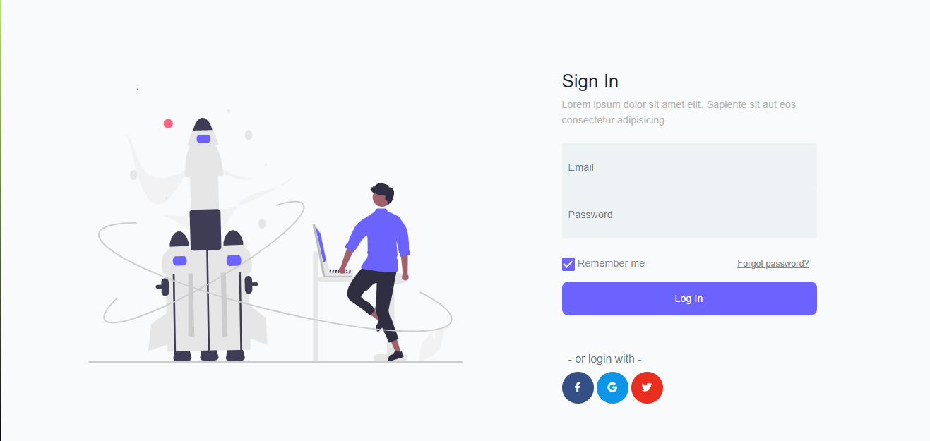 GitHub - p-isabelli/login-form: Formulário de login simples e ...