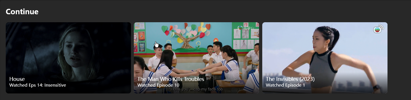 add overlay button to resume playback from Homepage · Issue #115 · miru-project/miru-app · GitHub