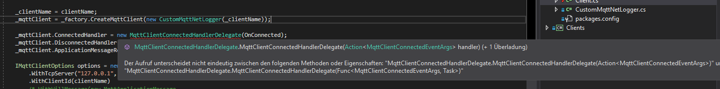 Unsubscribe Since The Client Messagereceived Callback · Issue 432 · Dotnetmqttnet · Github