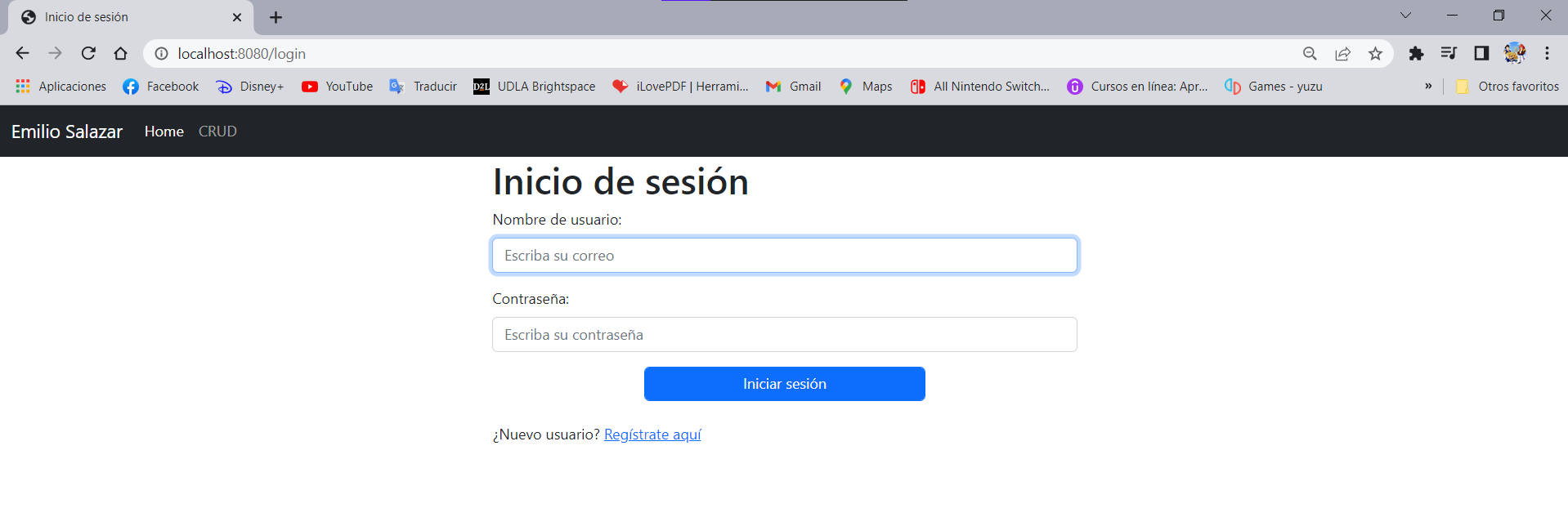 GitHub - EmilioJSalazar/CRUD-Spring: CRUD con Spring