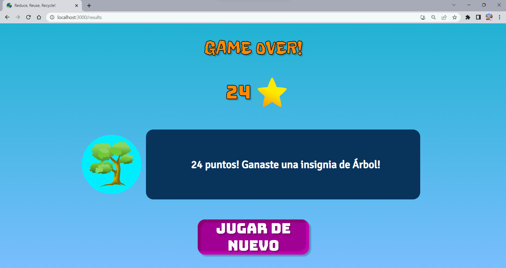 GitHub - EmilioJSalazar/RecycleGameReact: Juego de reciclaje con react