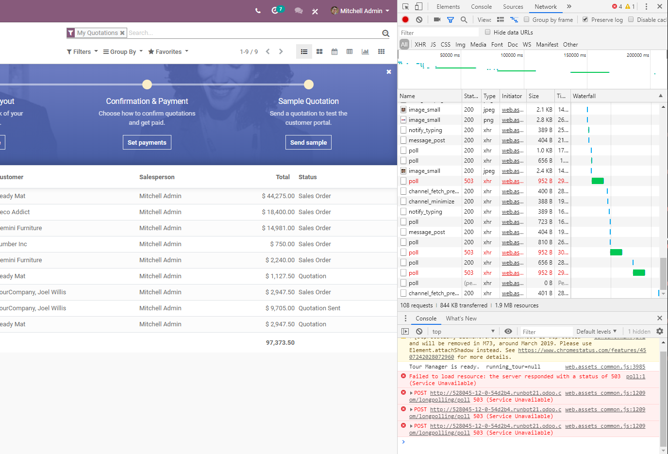 Longpolling 503 Error · Issue #33684 · odoo/odoo · GitHub