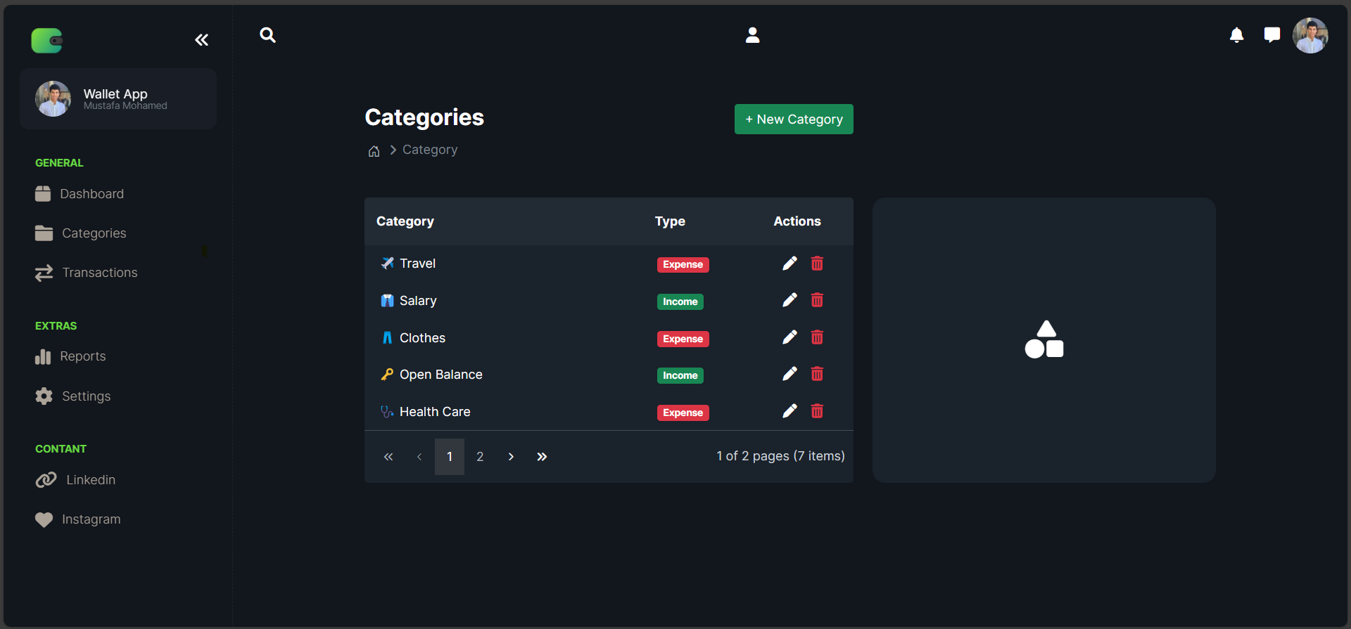 GitHub - Muztafa74/Wallet-App: This is an Wallet App in Asp.Net Core MVC using SyncFusion ...
