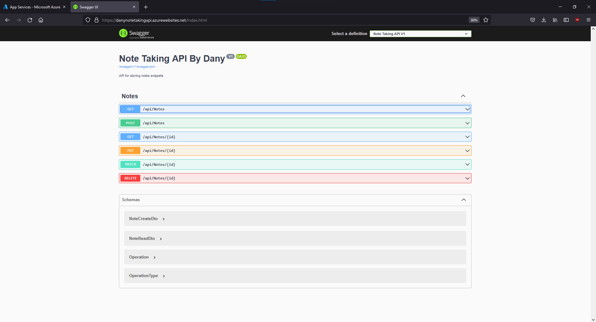GitHub - DanyPDev/note-taking-api: ASP.NET Core Web Api using .NET 6 ...