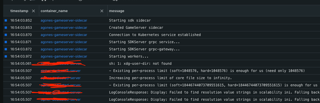 Dedicated server is shut down immediately after starting · Issue #3274 · googleforgames/agones ...