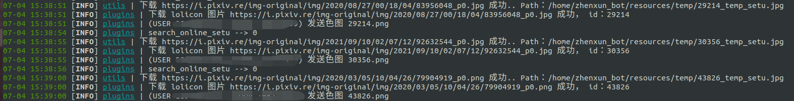 色图带tag时，色图发送会变成单个单个发送 · Issue #885 · HibiKier/zhenxun_bot · GitHub
