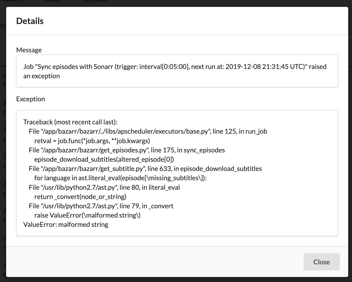 Bazarr cannot find file(s) in volume · Issue #699 · morpheus65535/bazarr · GitHub