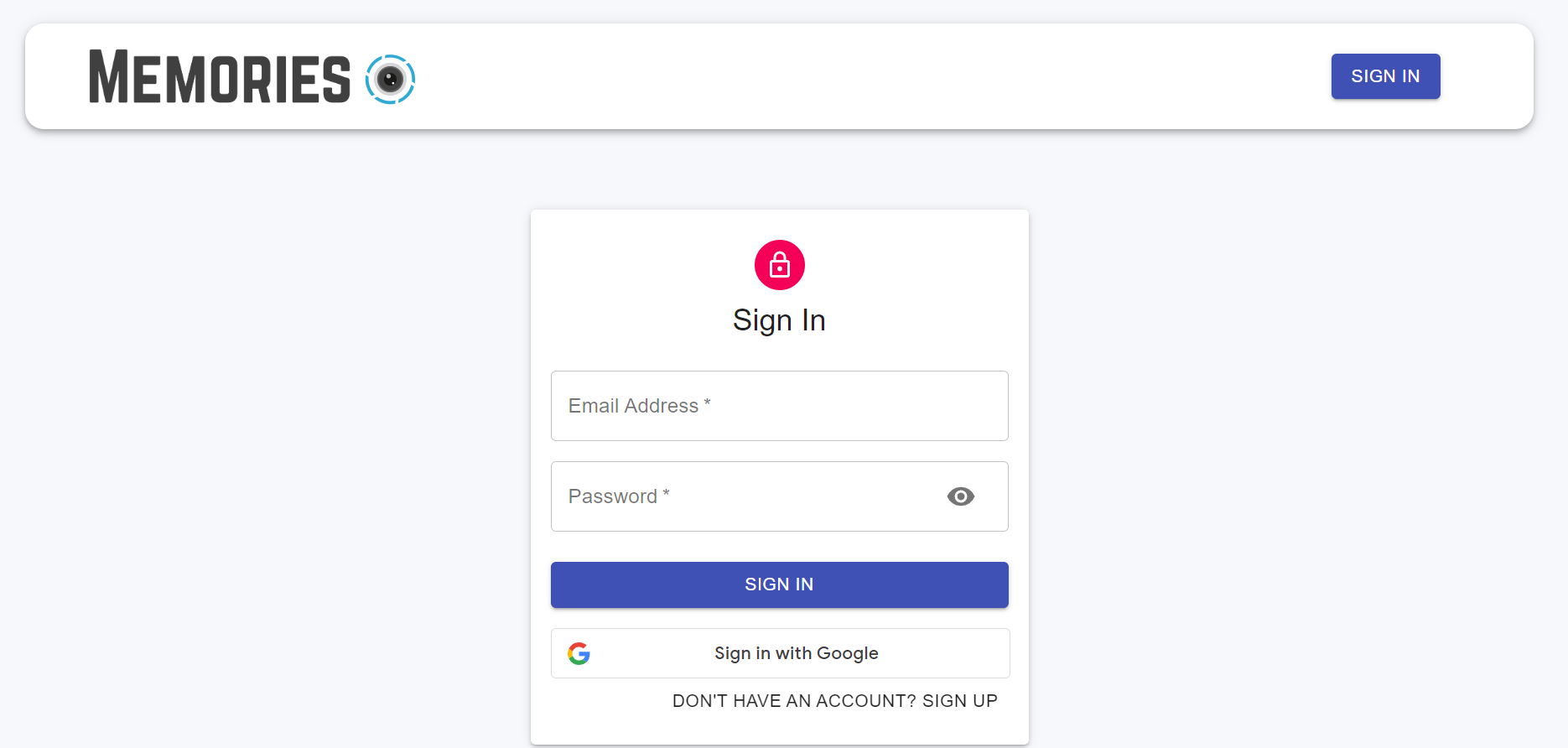 GitHub - jakehuang03/Memories-app