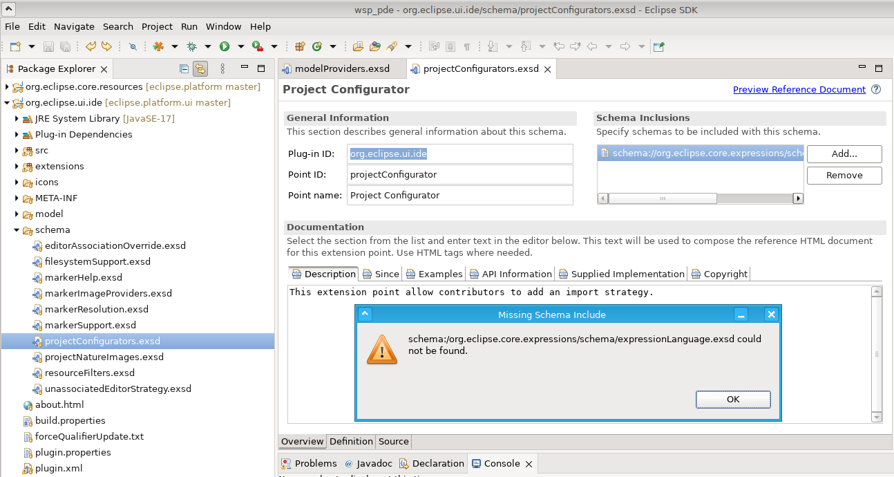Multiple "Referenced element is not defined" errors in many platform bundles · Issue #890 ...