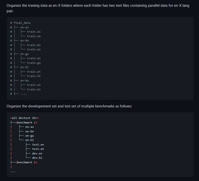 indic to en fairseq training · Issue #42 · AI4Bharat/indicTrans · GitHub