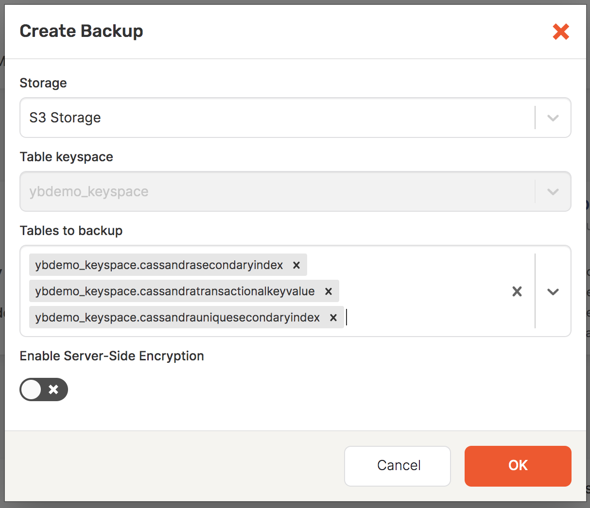 [Platform] Backing up multiple YCQL transactional tables simultaneously · Issue #4540 · yugabyte ...