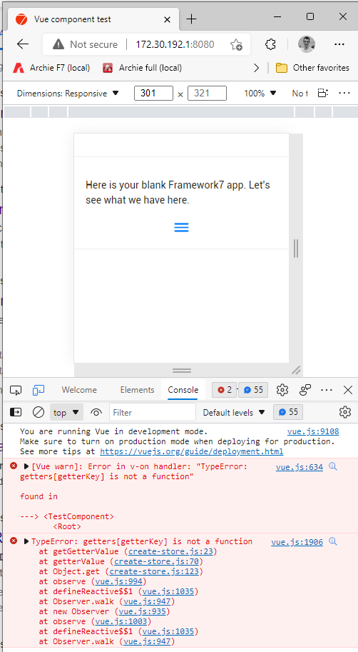 Error when creating popover in Vue component (F7 core) · Issue #3955 · framework7io/framework7 ...