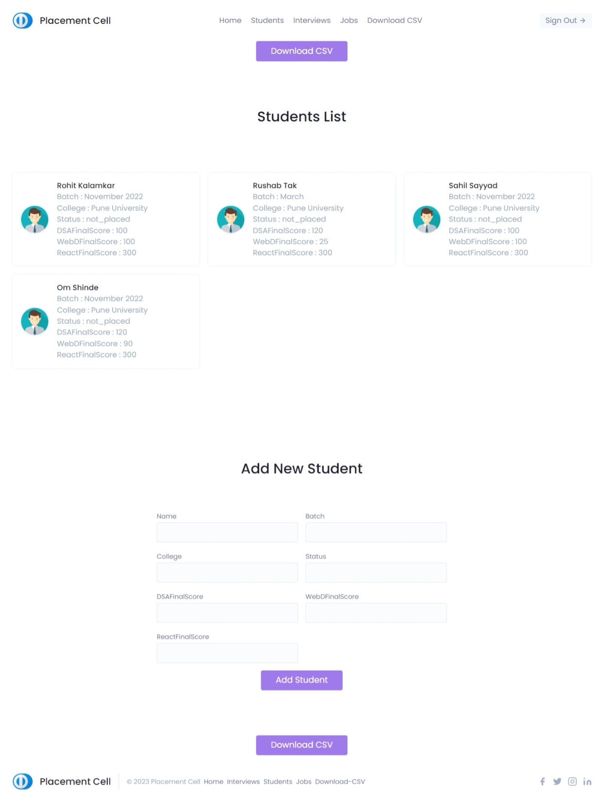 GitHub - SaurabhLinge/Placement_Cell: I developed a web application ... GitHub - SaurabhLinge/Placement_Cell: I developed a web application ...