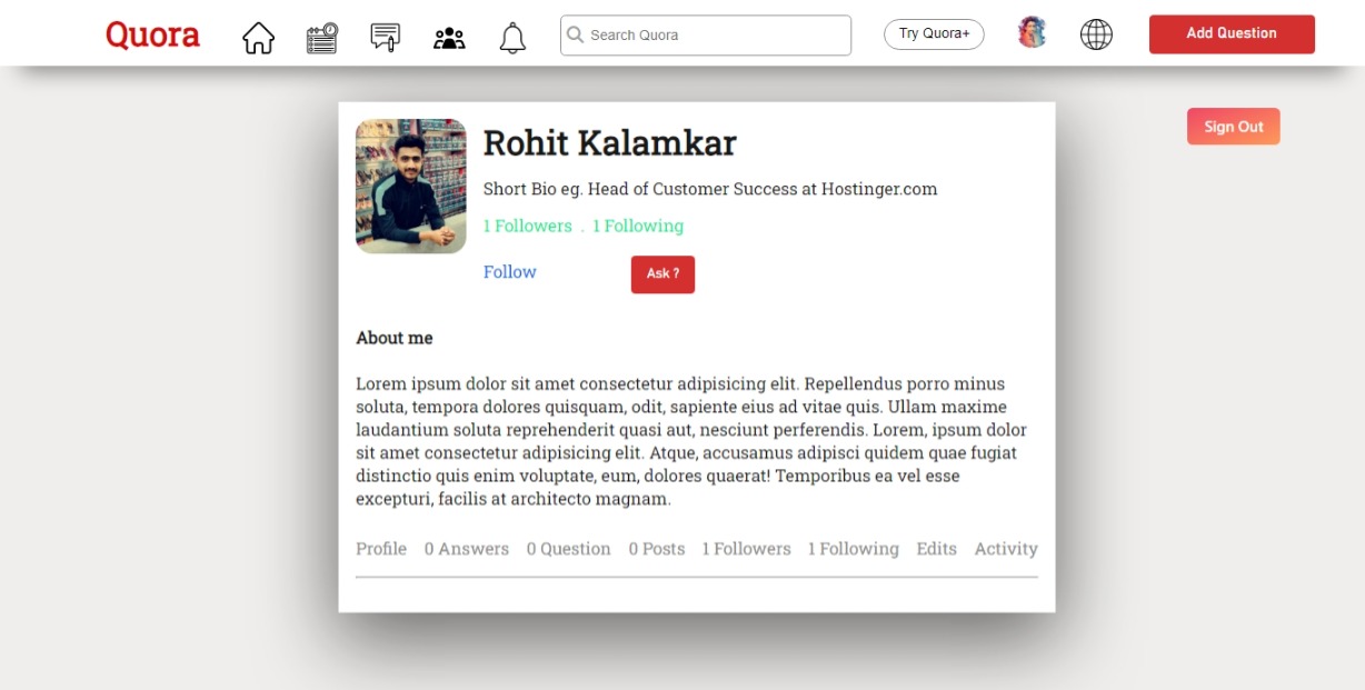 GitHub - Sahil-Sayyad/Q-A_Nexus: I developed a web application called "Q&A Nexus" The primary ...