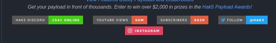 README.md shields.io invalid · Issue #296 · hak5/usbrubberducky-payloads · GitHub