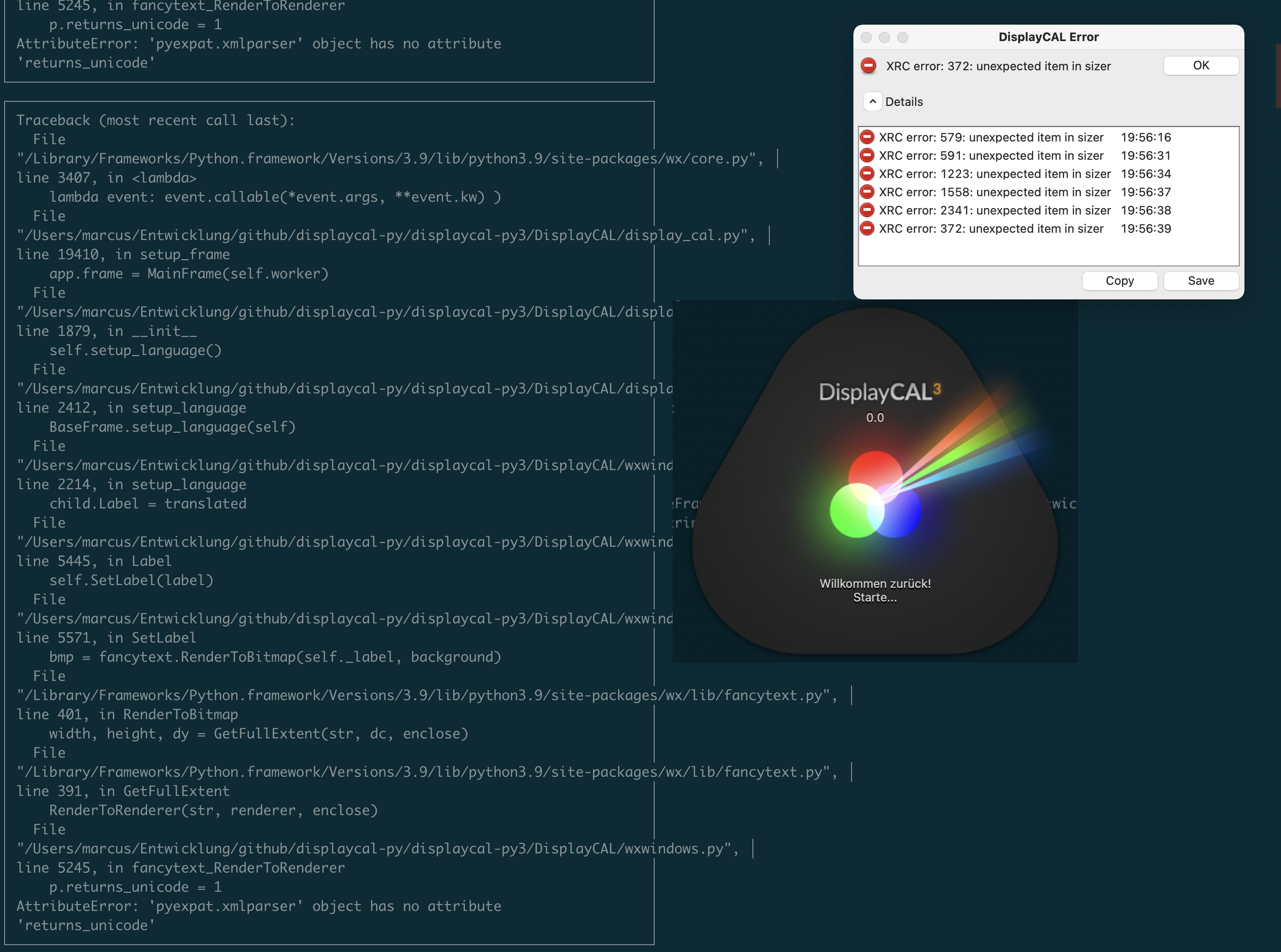 DisplayCal: Error after Startup · Issue #32 · eoyilmaz/displaycal-py3 · GitHub