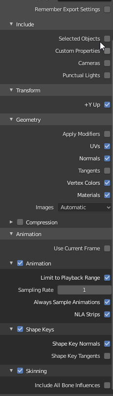 Shape Keys not working properly · Issue #827 · KhronosGroup/glTF-Blender-IO · GitHub