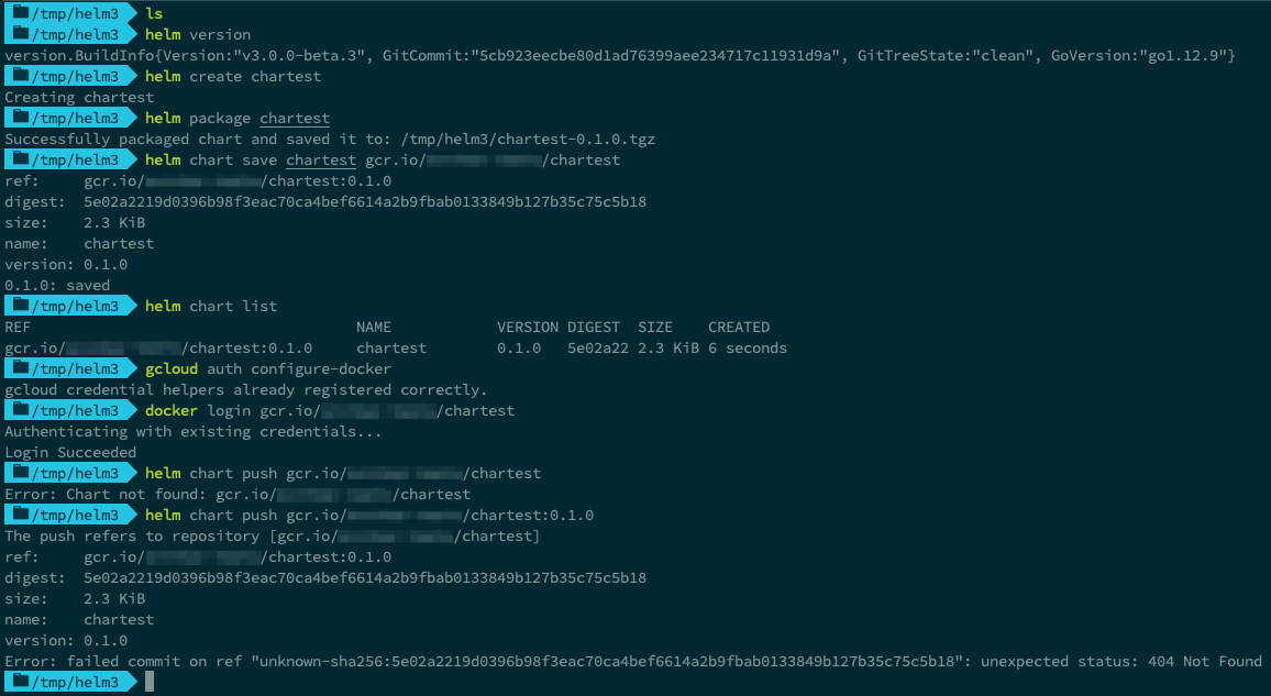 OCI: Not able to push chart to · Issue #5861 · helm/helm · GitHub