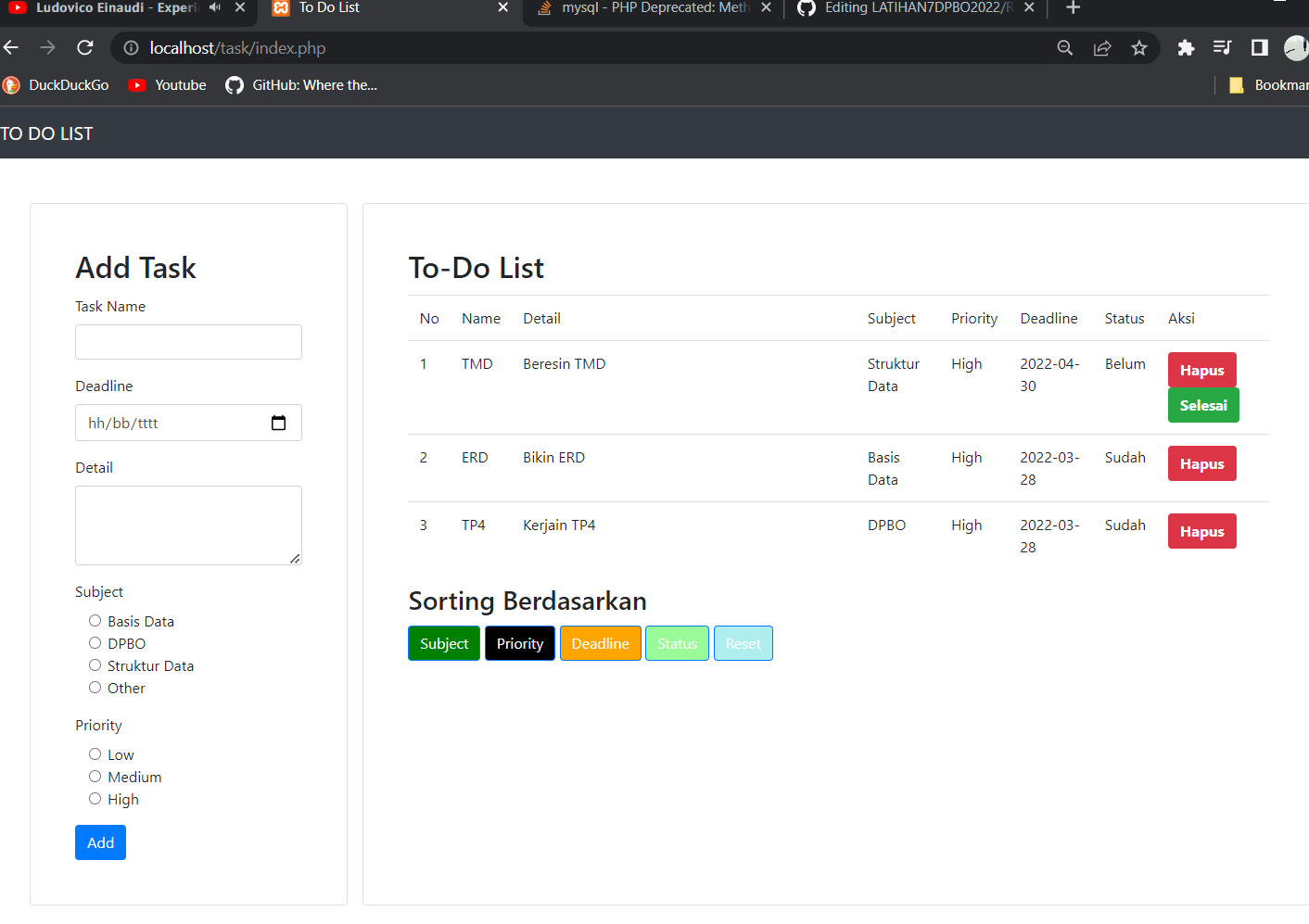 GitHub - mrfshidiq/LATIHAN7DPBO2022