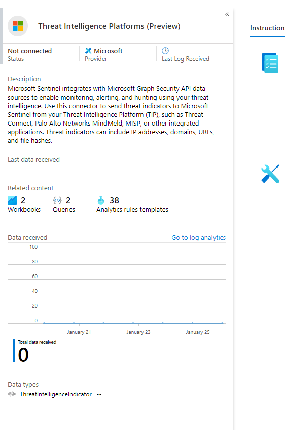 Trouble finding data connector names ("kind" parameter) for Sentinel ...