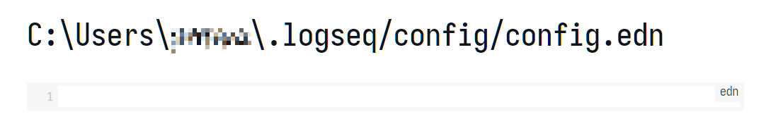 backward slashes are hard-coded in the display of global config path · Issue #8740 · logseq ...