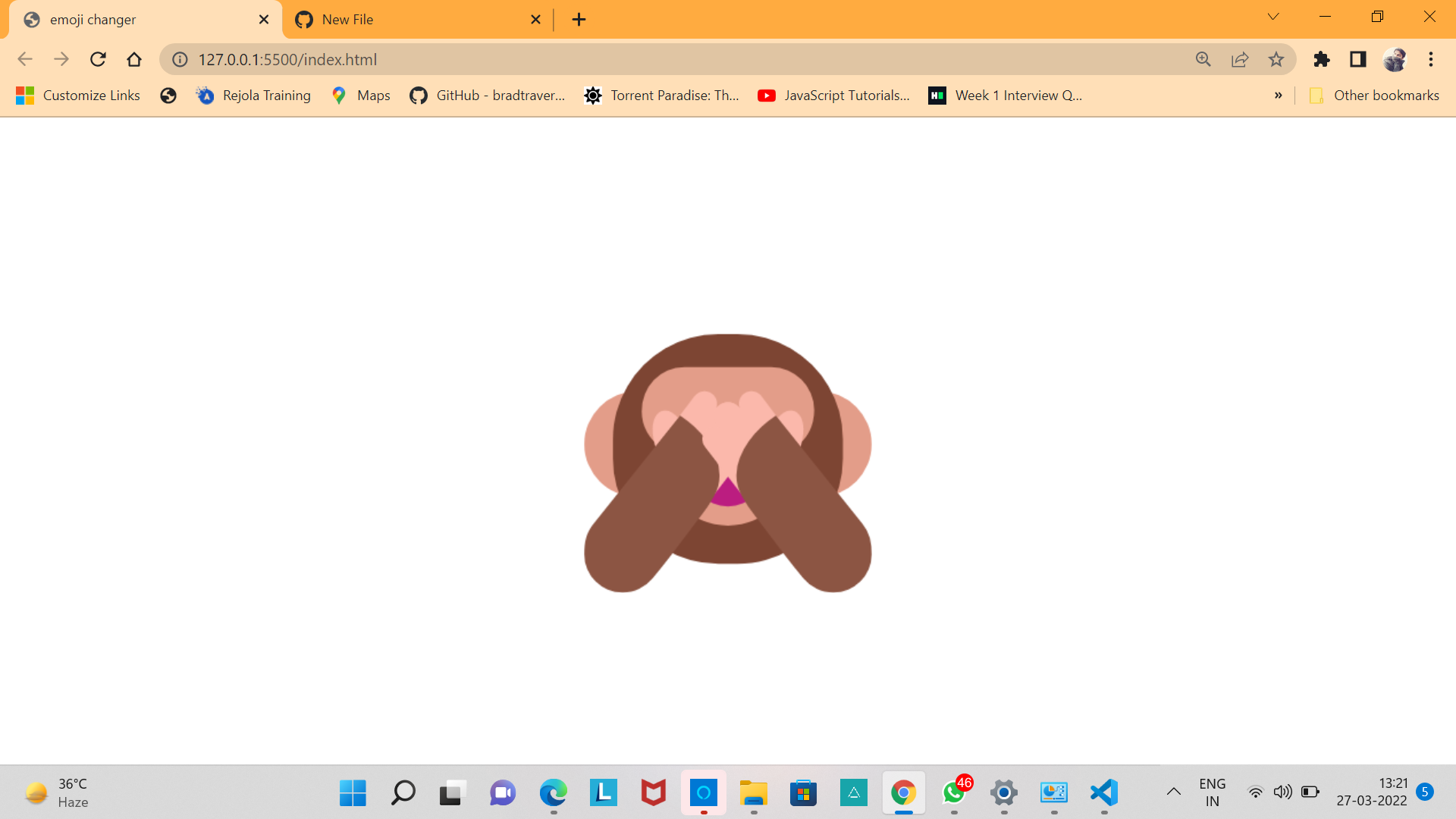 GitHub - kamran8603/emoji-changer: when you click on emoji it will be ...