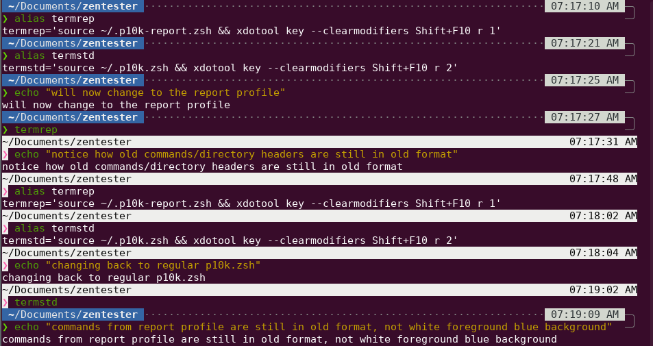 Change Colors for Old Commands? · Issue #2188 · romkatv/powerlevel10k · GitHub