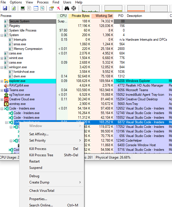 Not responding issue · Issue #98946 · microsoft/vscode · GitHub