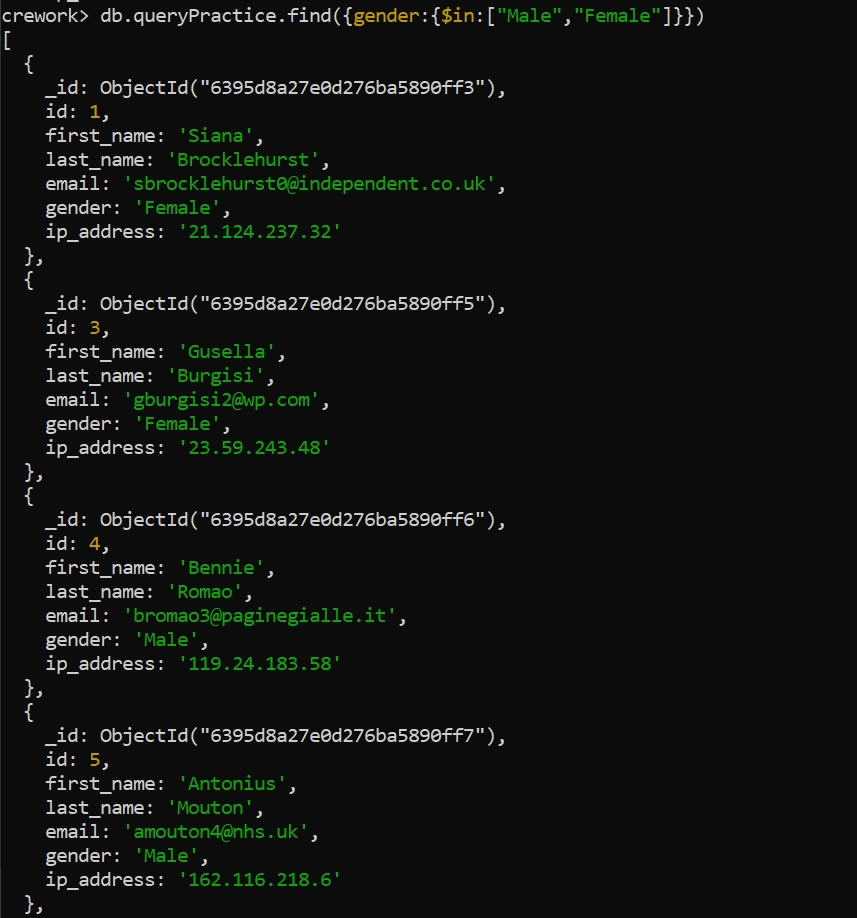 Github Dev Shukla Githubmongodb Querypractice