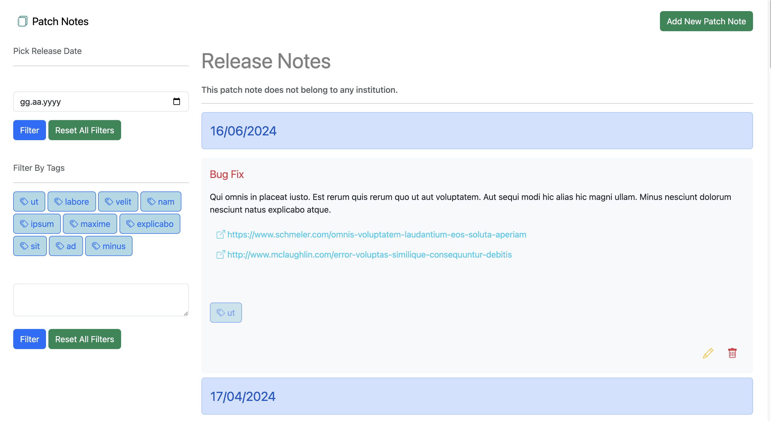GitHub - erhanakca/PatchNotes