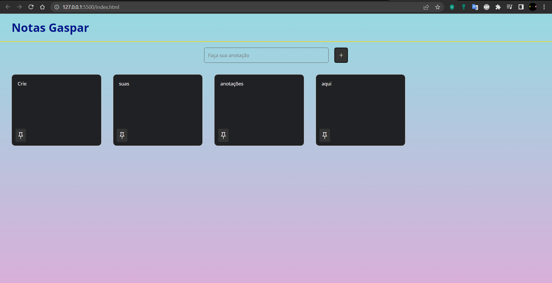 GitHub - marcusgasparr/bloco-de-notas-js: Crie seu bloco de notas pessoal através dessa ...
