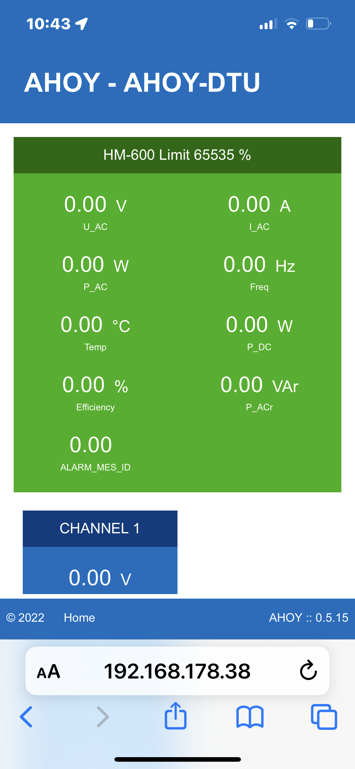 V 0.5.15 stable? Einige Fehler? · Issue #196 · lumapu/ahoy · GitHub