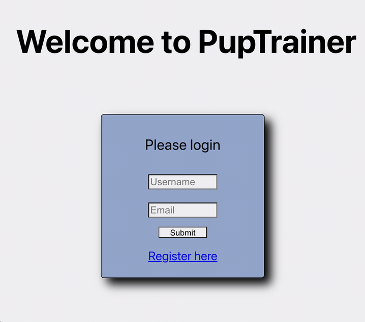GitHub - PupTrainer/fe_puptrainer: The front end repo for PupTrainer