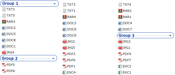 SUGGESTED GROUPS IN LIST VIEW · Issue #624 · tablacus/TablacusExplorer · GitHub