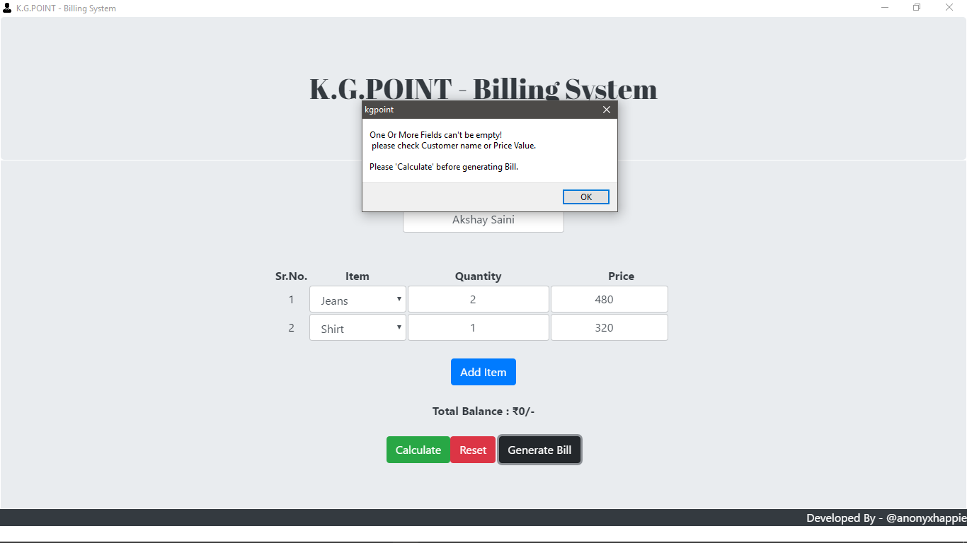 GitHub - anonyxhappie/billing-system: A Cross Platform Desktop App For ...