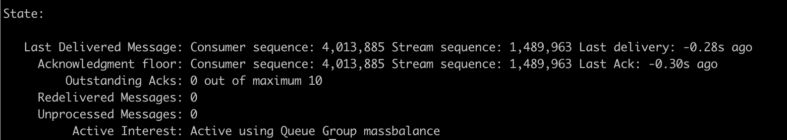 misleading or wrong consumer info · Issue #382 · nats-io/natscli · GitHub