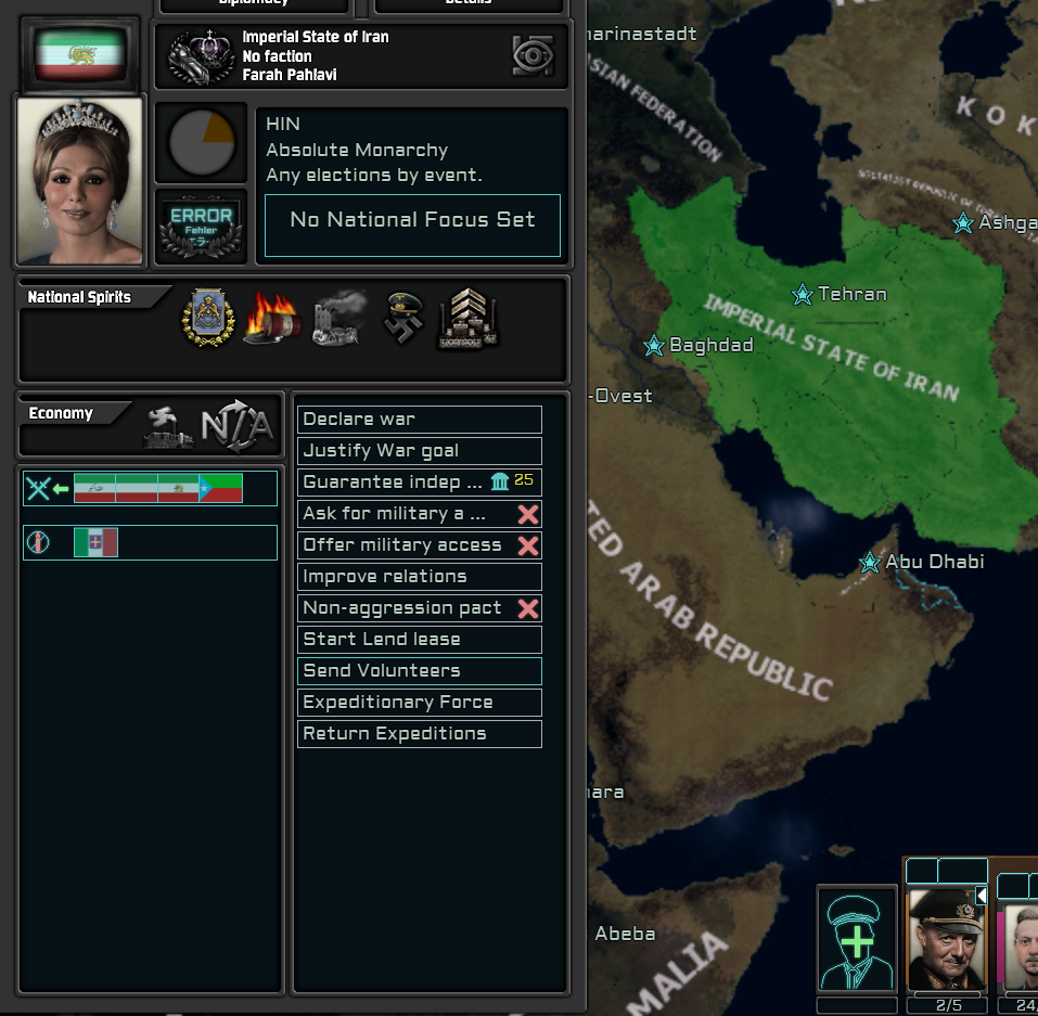 Iranian Civil War - Pre-Revolution Collapse Breakdown · Issue #414 ...