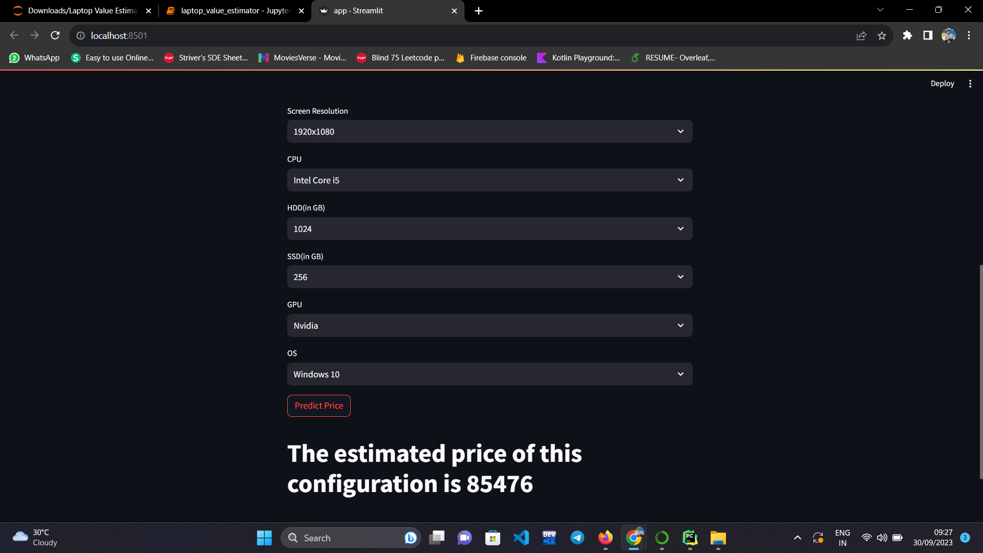 GitHub - NiladriBanik/Laptop-Value-Estimator: Developed the "Laptop Value Estimator" - an ...