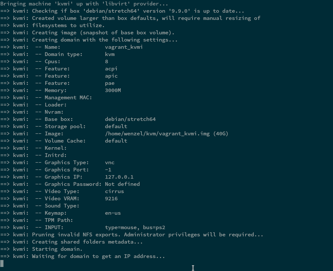 Failed to get "write" lock · Issue #1008 · vagrant-libvirt/vagrant-libvirt · GitHub