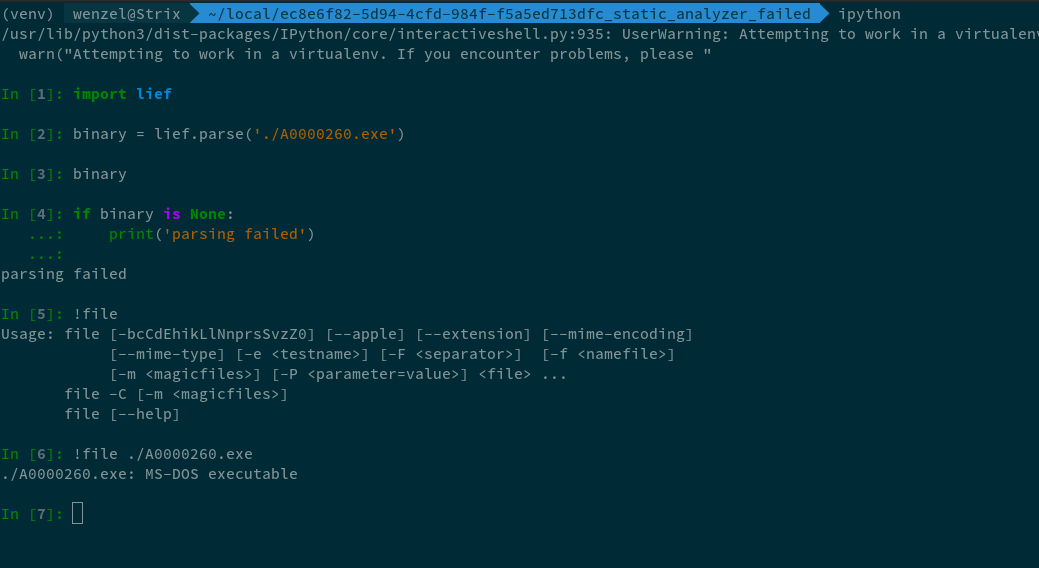 Lief Fails To Parse Ms Dos Executable · Issue 434 · Lief Project Lief · Github