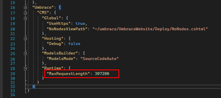 Upload file size limit issue. · Issue #515 · umbraco/Umbraco.Cloud.Issues · GitHub