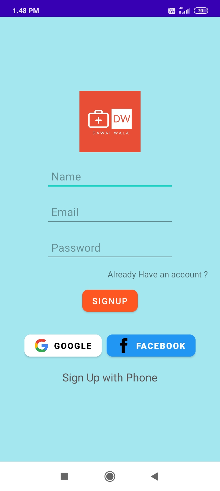 GitHub - pantheism2709/DawaiWala-Android-App: DawaiWala is a java based android application ...