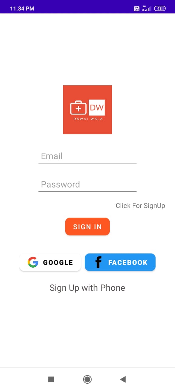 GitHub - pantheism2709/DawaiWala-Android-App: DawaiWala is a java based android application ...