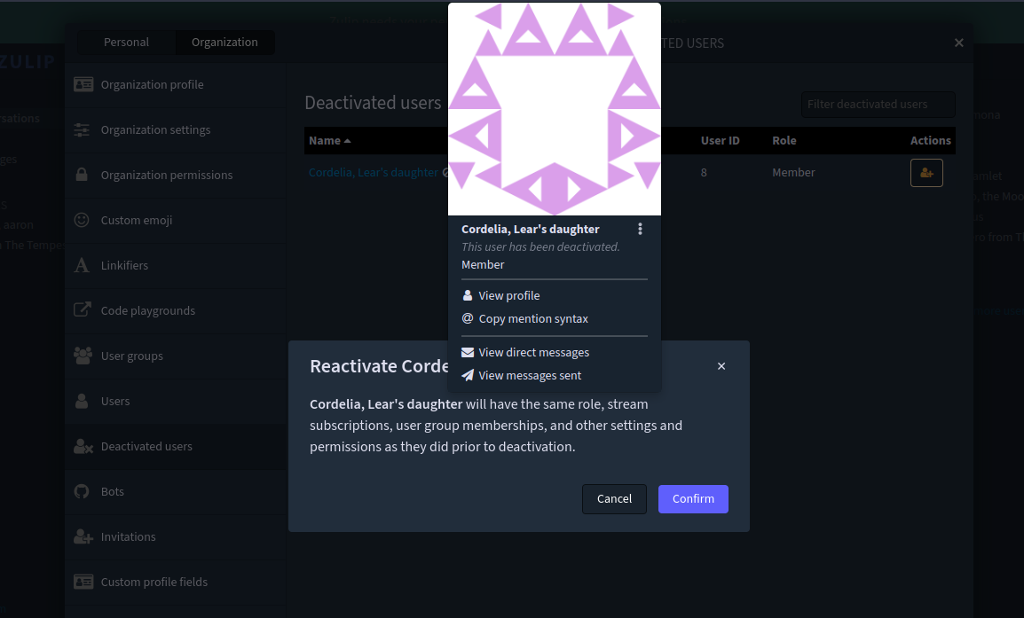 Popovers Close User Popovers On Button Click By Sameepaher · Pull Request 24494 · Zulip Zulip