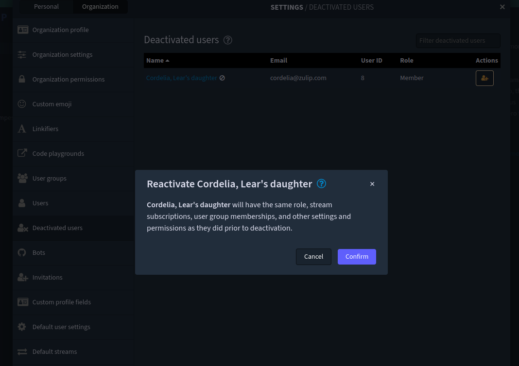 popovers: Close user popovers on button click. by SameepAher · Pull Request #24494 · zulip/zulip ...