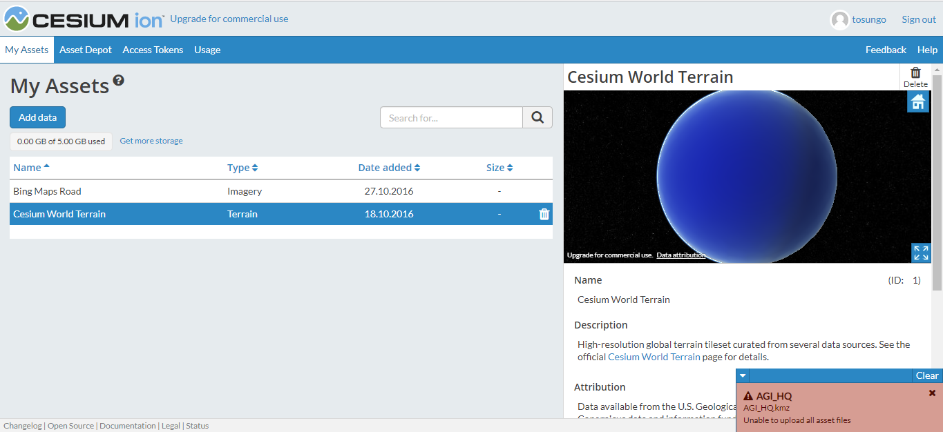 Unable to upload all asset file · Issue #215 · CesiumGS/cesium-ion-rest-api-examples · GitHub